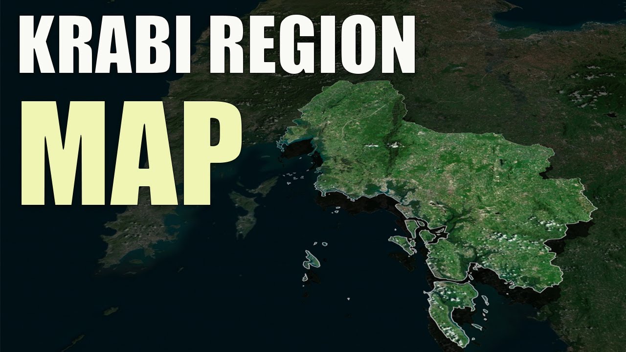 Krabi Area Map 2022 | Thailand Travel Tips