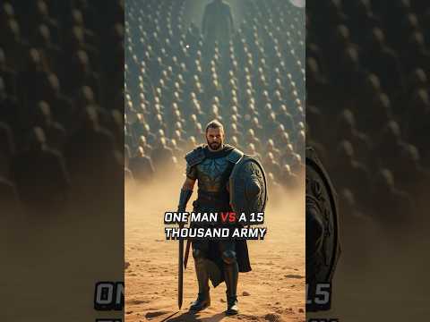 ONE Man Takes On A 15,000 ARMY In Ancient History
