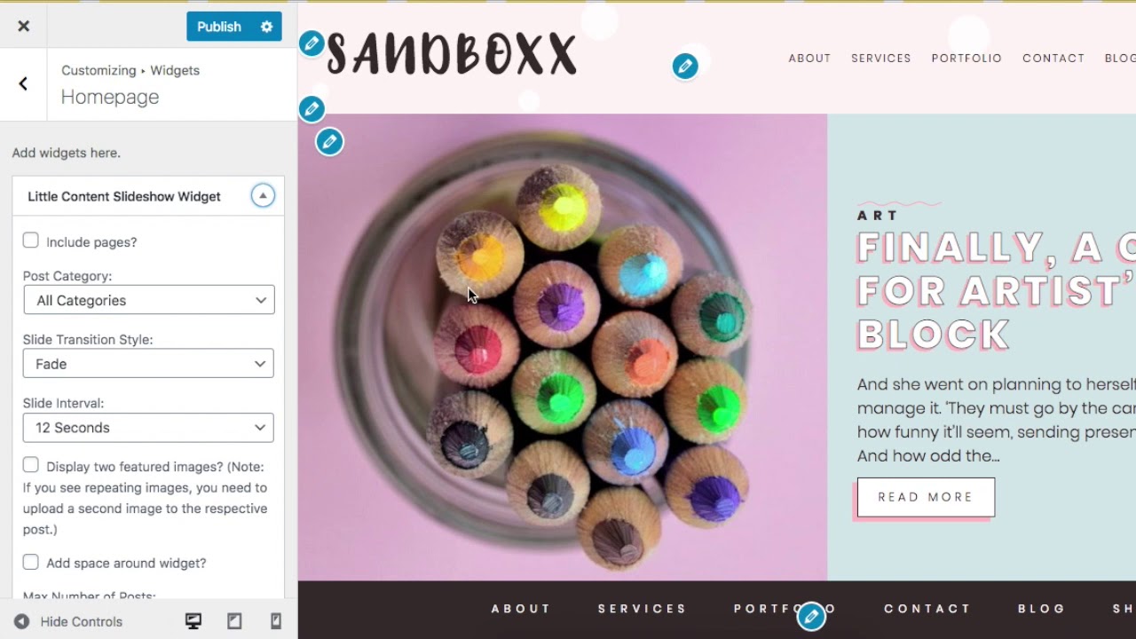 Getting Started: Setting Up a Theme