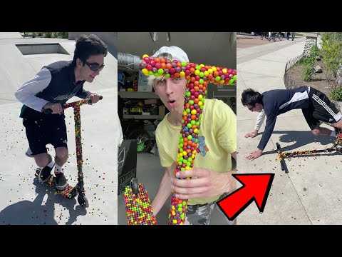 CRAZIEST SCOOTER TRICKS! #Shorts