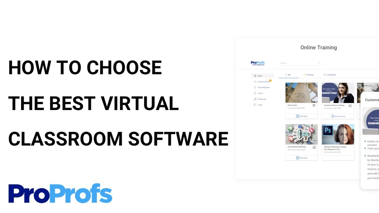 How to Choose the Best Virtual Classroom Software