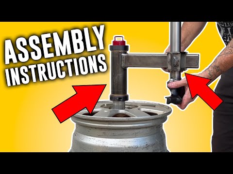 Ultimate Manual Tire Changer DELUXE - Assembly Instructions