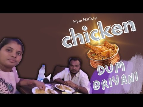 Chicken dum biryani vlog | ArjunHarika |