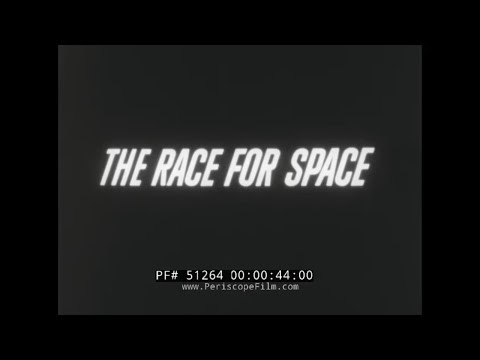 THE RACE FOR SPACE   1959 EARLY SPACE FLIGHT HISTORY DOCUMENTARY  51264