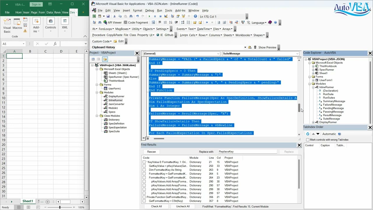 Auto VBA 08 - Auto Indent