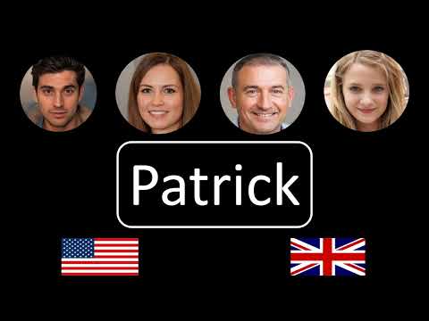 How to pronounce Patrick