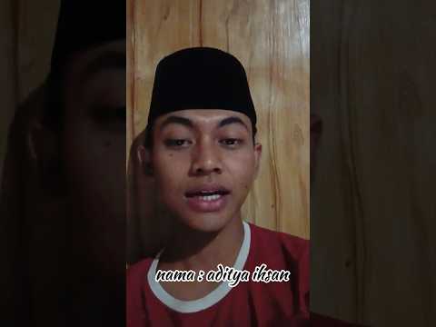 nama aditya ihsan. prodi pgmi tugas makul bahasa arab