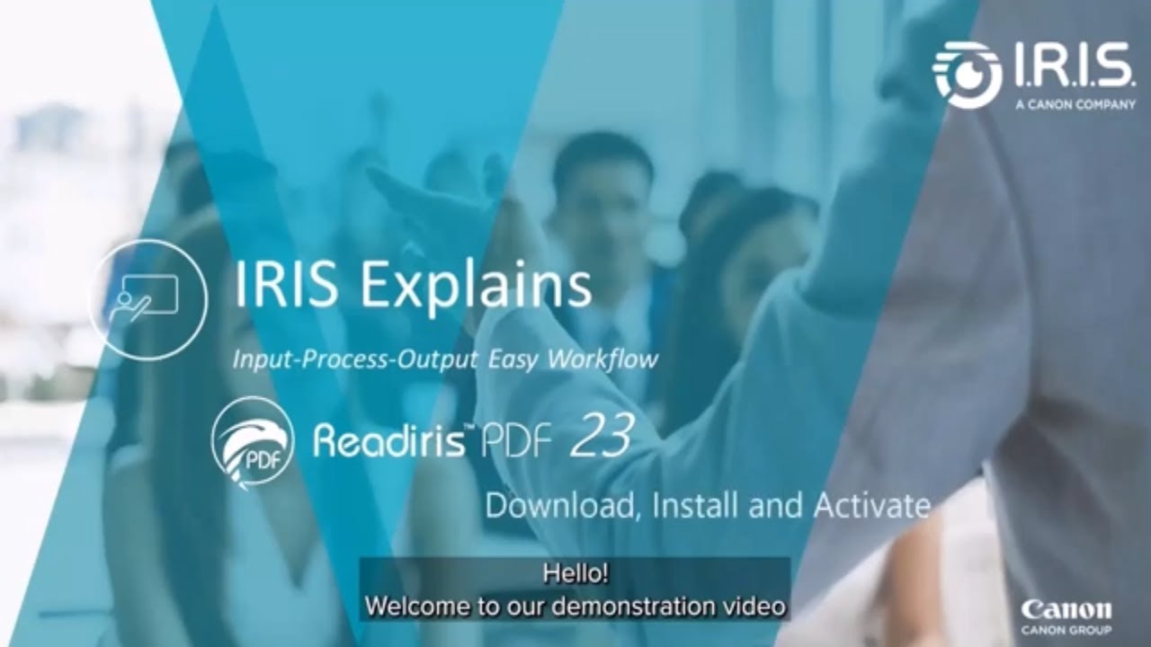 Readiris PDF - How to install and activate