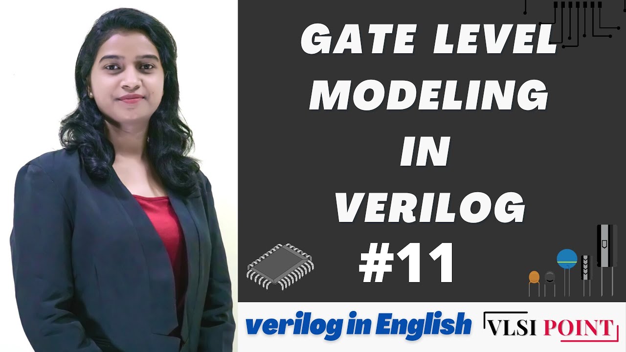 Gate Level Modeling  | #11 | Verilog in English  | VLSI Point