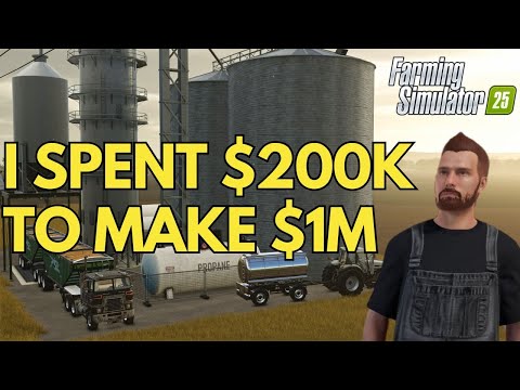 The Most Overpowered FS25 Mod? I Made $1M Instantly!