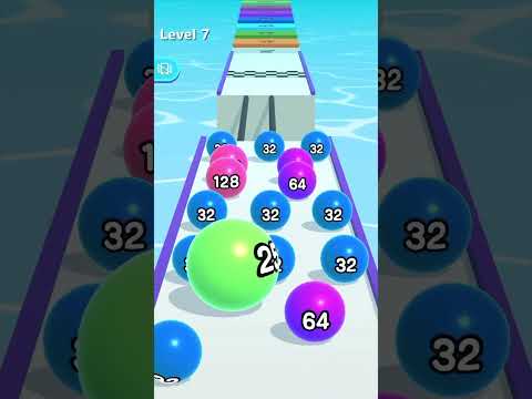 Games Today - Ball Run 2048 Game Level 7