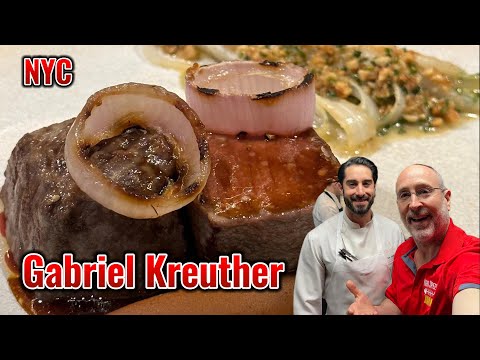 Gabriel Kreuther Two Michelin Star Meal ⭐️⭐️ New York City