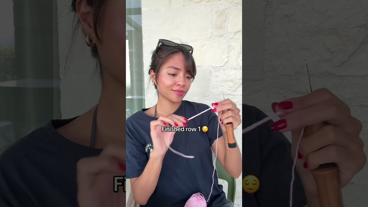 When you’re trying to crochet and read the pattern wrong 😂😂 #crochet #shorts #fyp