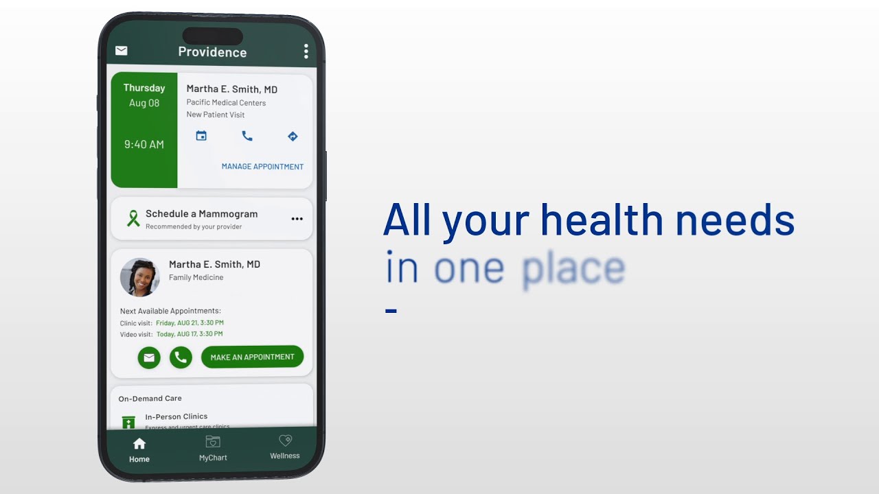 Providence App: Descriptive Overview of the App and its Features