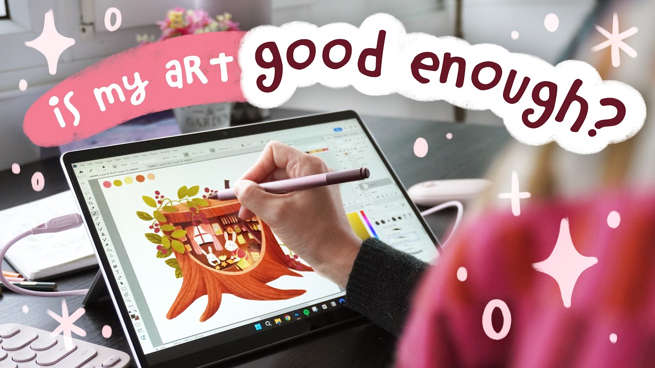 How I Finally Stopped Doubting My Art – And You Can Too 💖