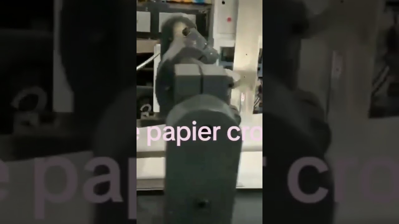 Machine papier de croissant  eurl sunpack équipements