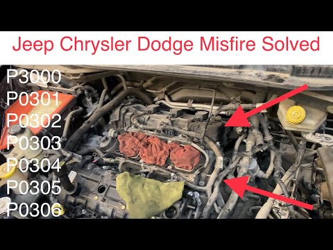 P0300 Diagnosing Misfire Codes AFTER Replacing Coil & Plug - Chrysler Jeep Dodge FIXED