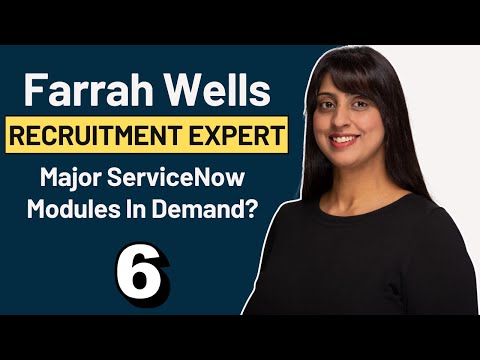 Major ServiceNow Modules In Demand ? | ServiceNow Careers and Jobs