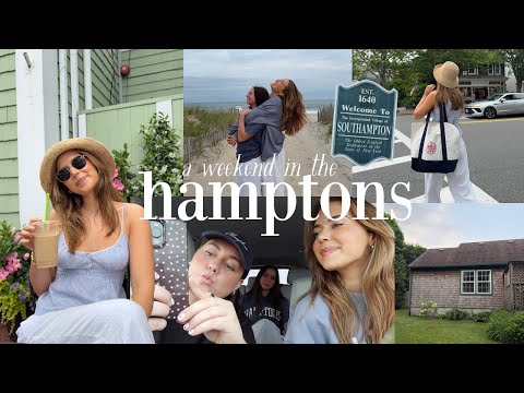 a magical weekend in The Hamptons πππ¦ airbnb, shopping, exploring & more!