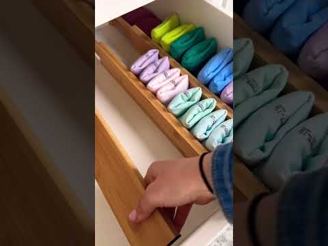 4 ways to organise your underwear #organization #hack