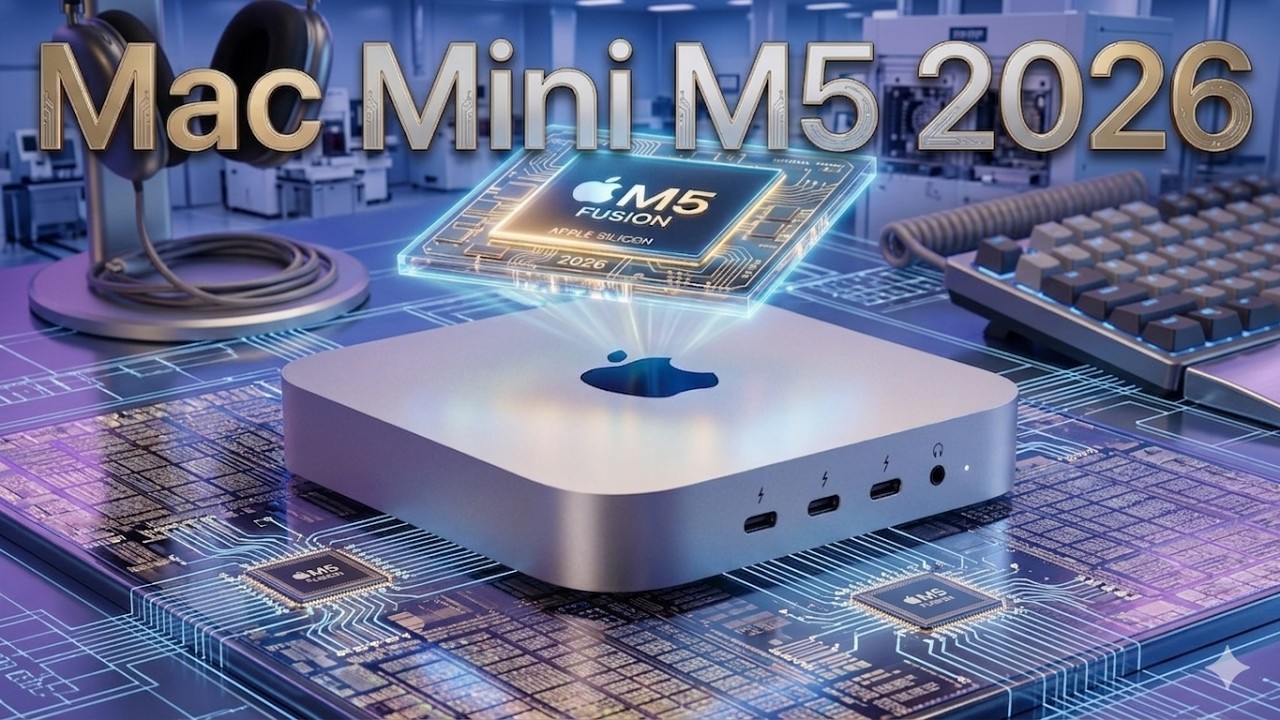 Apple M5 Mac Mini Small Size, Insane 16GB RAM & 512GB SSD for $699!