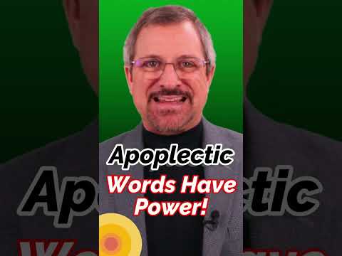 Apoplectic - What Does it Mean? #vocabulary