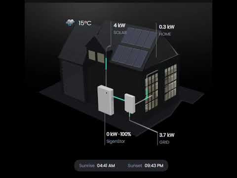 sigenergy solar smart app video