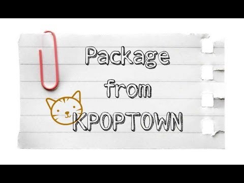 ♕K-Pop Stuff #4-Package from Kpoptown♕