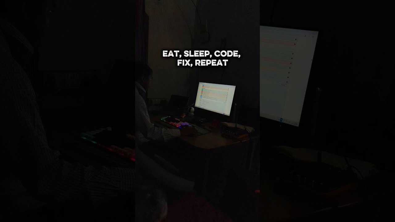 Eat. Sleep. Code. Fix. Repeat. 💻🔥 | Coding Grind Mode #eatsleepcoderepeat #coding #codinglife