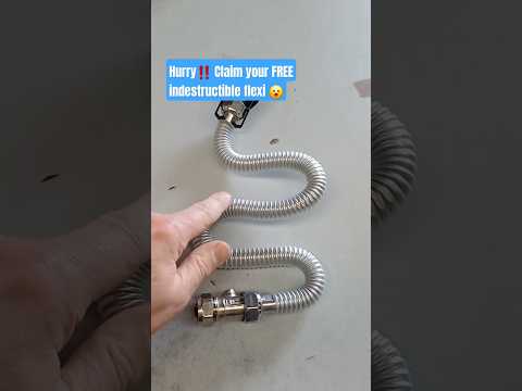Stock up and claim your FREE indestructible flexi Promo Code: FLEXI0625 #plumbersessentials