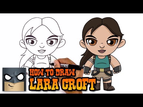 How to Draw Lara Croft | Tomb Raider (Art Tutorial) – Tina R. Hill