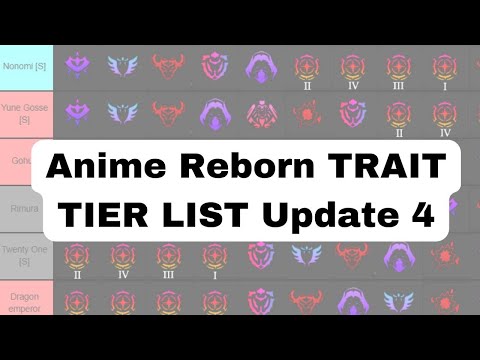 Anime Reborn TRAIT TIER LIST Update 4 (January 2025) - Best Traits Ranking