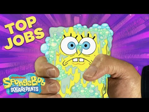 SpongeBob’s Top 20 Jobs! 😁 #TBT