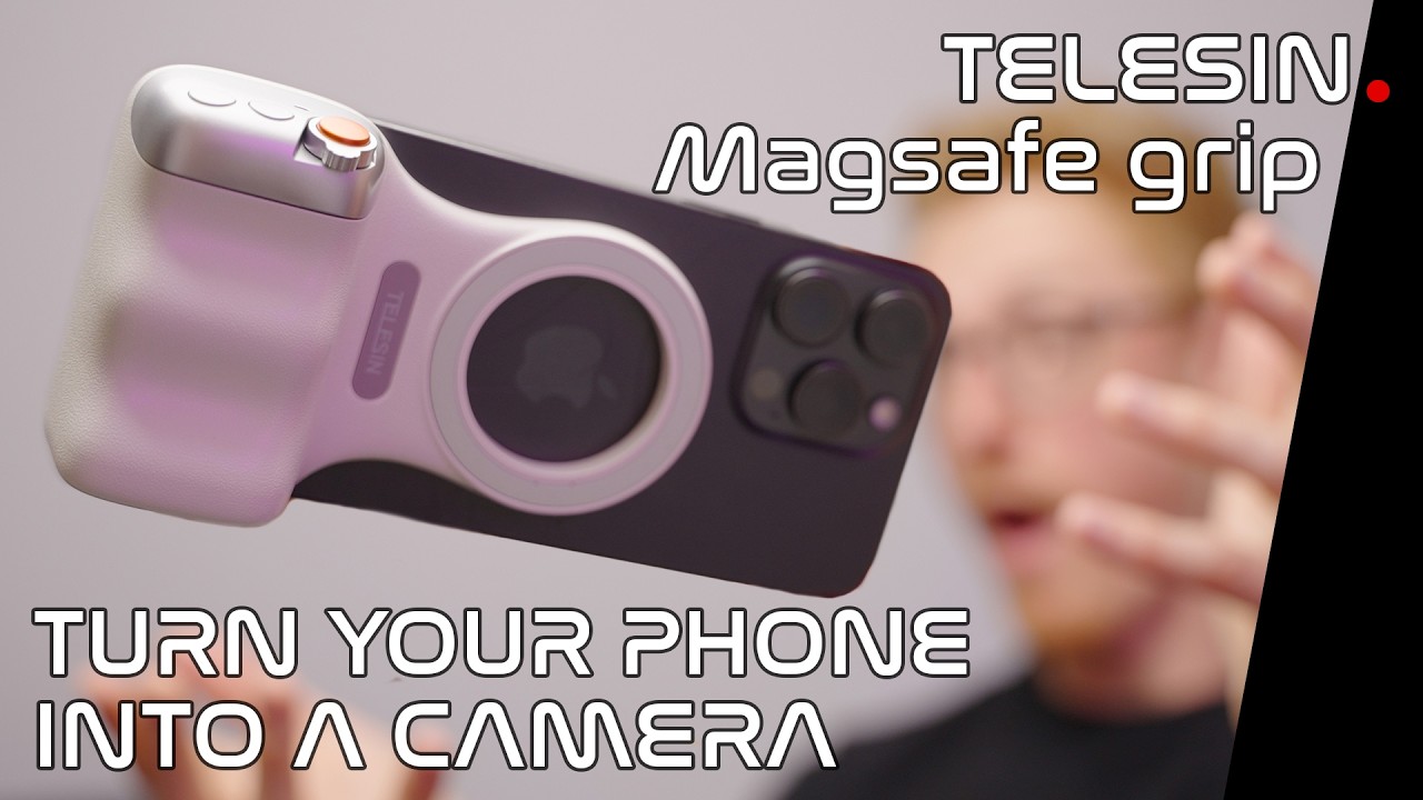 Make your phone ‘FEEL’ like a camera - Telesin magsafe camera grip & selfie light
