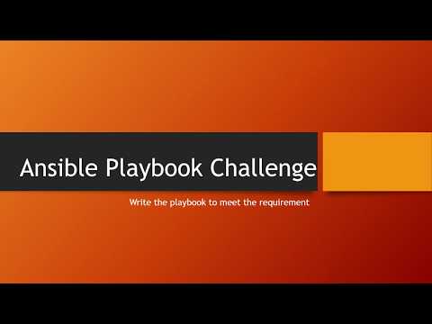 Learn Ansible Tutorial | Ansible Playbook Challenge 1 | Tech Arkit - Mind Luster