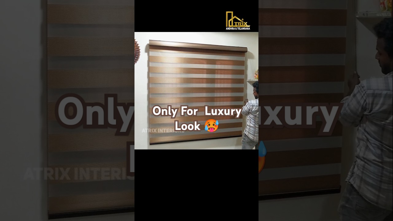 Why zebra blinds are the best choice? | ☎️ 9059459025 #atrixinteriors #zebrablinds #windowblinds