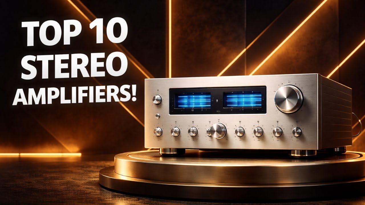 Top 10 Stereo Amplifiers of 2026 – Best Hi-Fi Amps You Can Buy