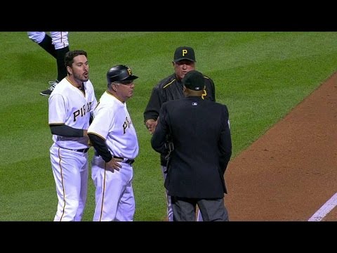 NYM@PIT: Joyce gets ejected in the 7th