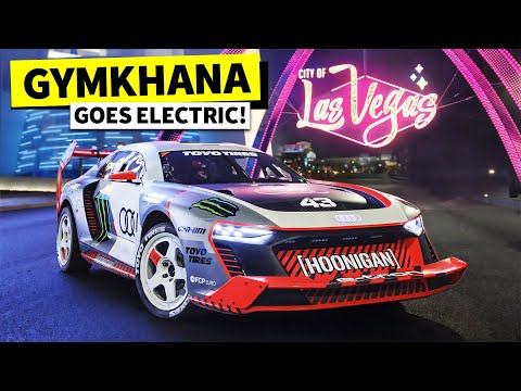 See Ken Block's Badass Electric Audi S1 Hoonitron in 'Electrikhana'