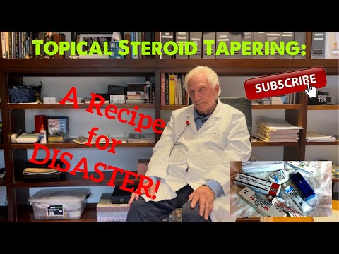 Topical Steroid Tapering Prolongs the Agony! Dr. Marvin Rapaport. Topical Steroid Addiction
