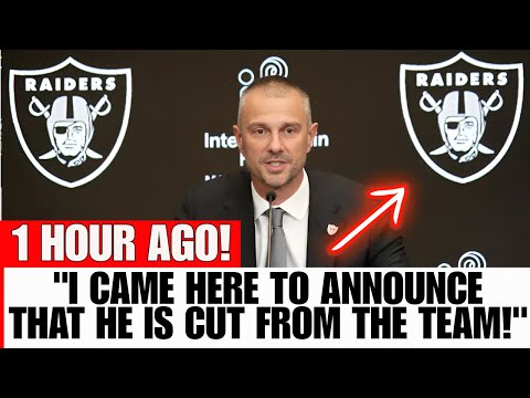 🚨BOMB! STAR RAIDERS CUT NOW! John Spytek MAKES DRASTIC DECISION! NFL WORLD IN SHOCK! RAIDERS NEWS!