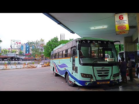 Apsrtc Buses From Guntur To Adilabad || Ongole Puttaparthi