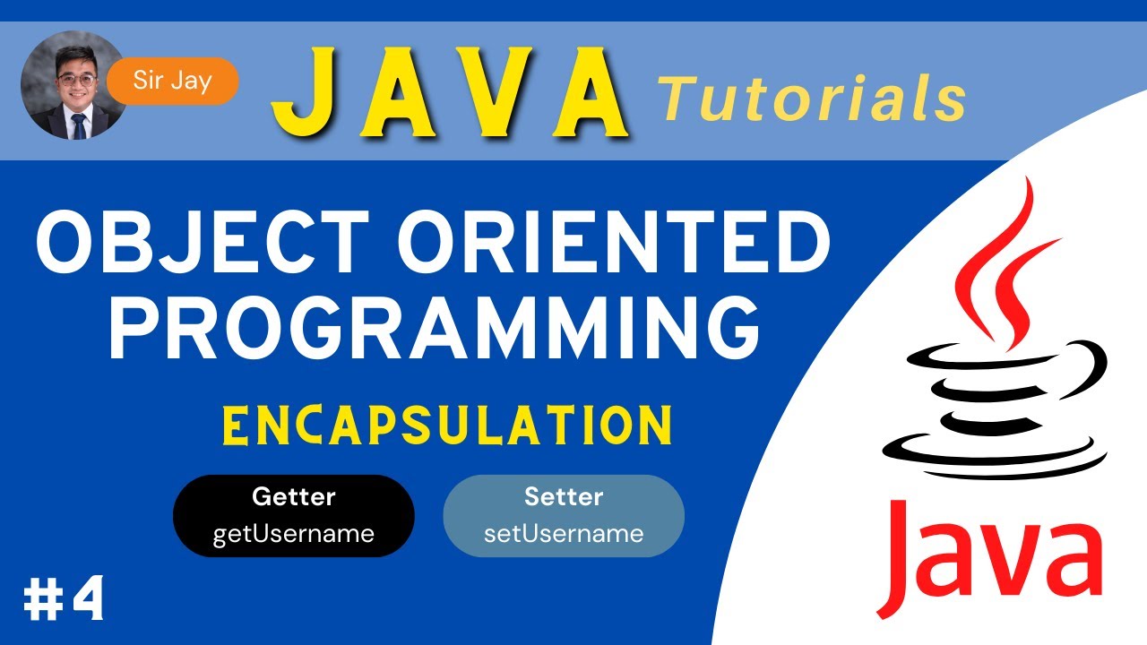 JAVA Object Oriented Programming #4 | ENCAPSULATION | Tagalog