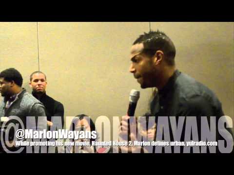 What Is Urban? Defined by Marlon Wayans. Haunted House 2 in theaters now.