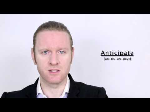 Anticipate - Meaning | Pronunciation || Word Wor(l)d - Audio Video Dictionary