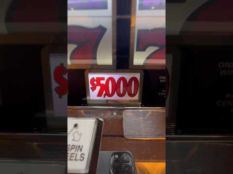 $5,000 #slotmachine $2.5 Million top #jackpot at @Yaamava #casino #LosAngeles #SanBernadino