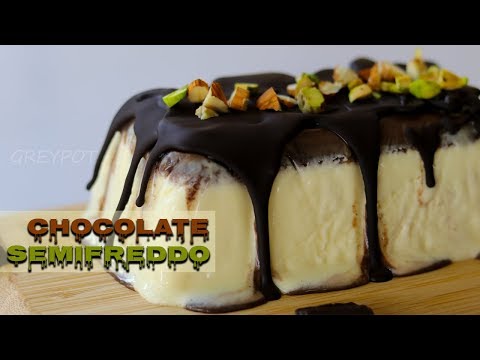 3 Ingredient Dessert Semifreddo | Chocolate Semifreddo