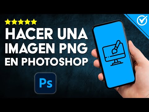 Cómo CREAR IMAGEN PNG TRANSPARENTE en Photoshop | Tutorial para Guardar sin Fondo Fácilmente 📷