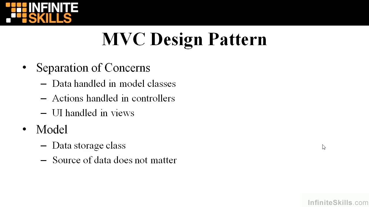 ASP.Net MVC Tutorial | MVC Design Pattern