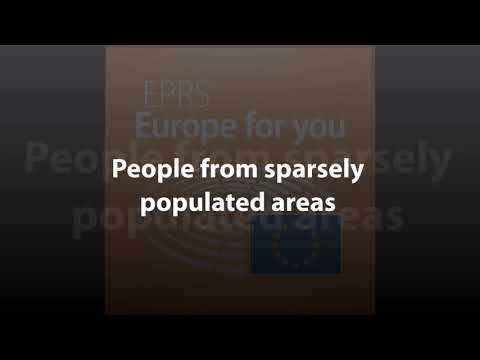 People from sparsely populated areas [What Europe does for you]